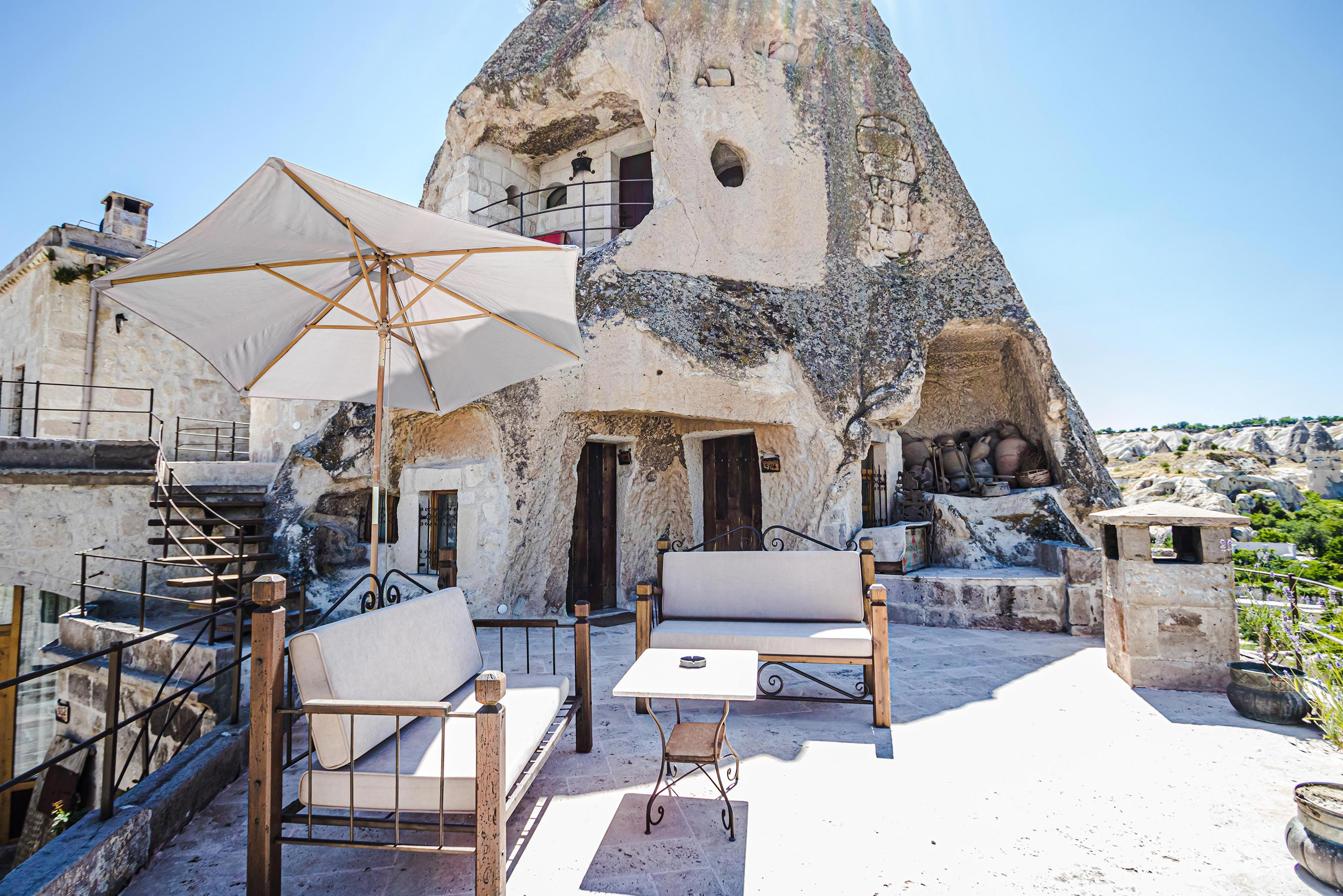 Cave Rooms of Cappadocia in Fairy Chimney