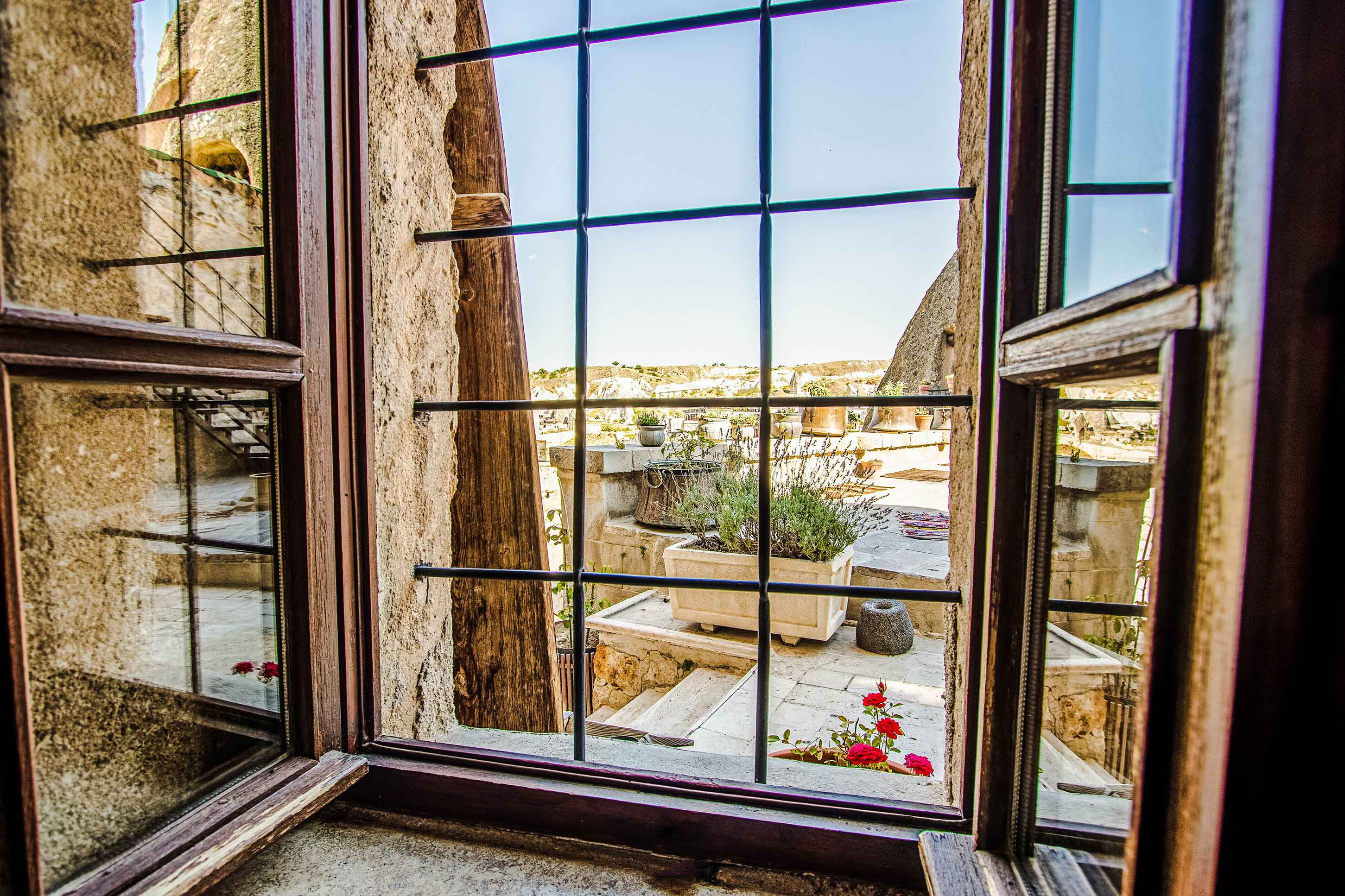 Room 1 - standard stone arched