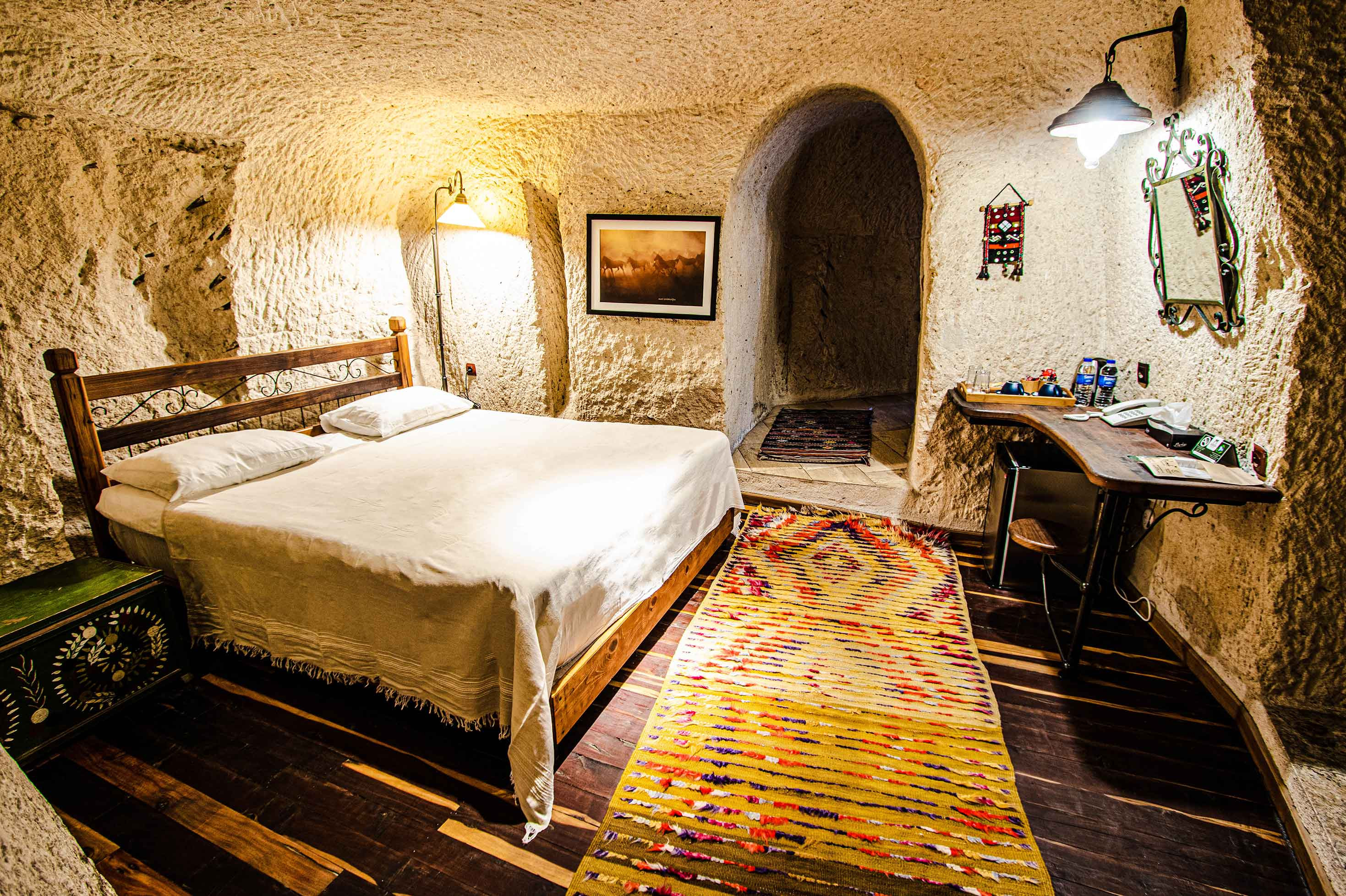 Cave Rooms of Cappadocia in Fairy Chimney